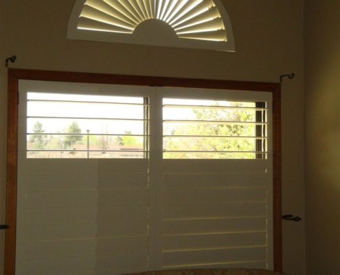 Eyebrow and Sunburst Shutters - Clearview Shutters